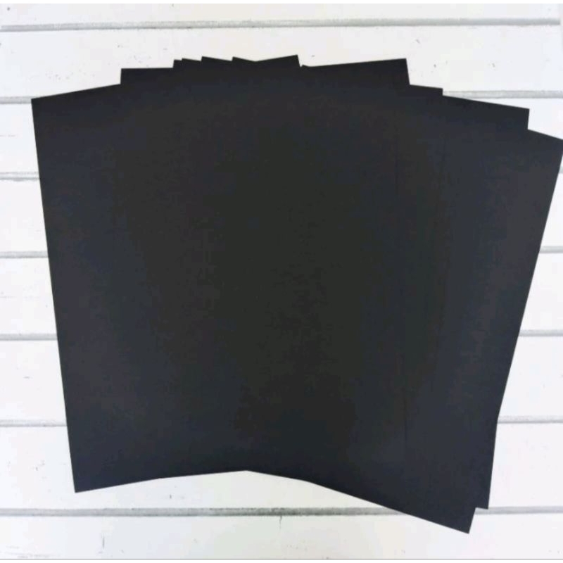 Jual Kertas HVS Hitam Ukuran A4 dan Folio - HVS Black Paper size A4 ...