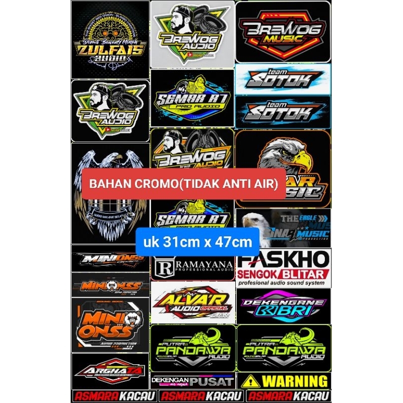 Jual STIKER SOUND | STIKER AUDIO | STIKER SOUNDSYSTEM | STIKER PACK ...