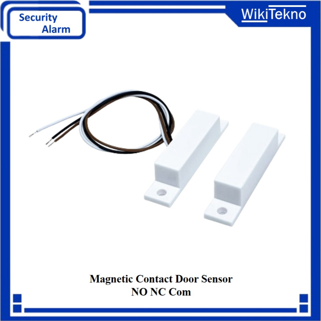Jual Magnetic Contact Door Sensor NO NC COM - Door Contact | Shopee ...