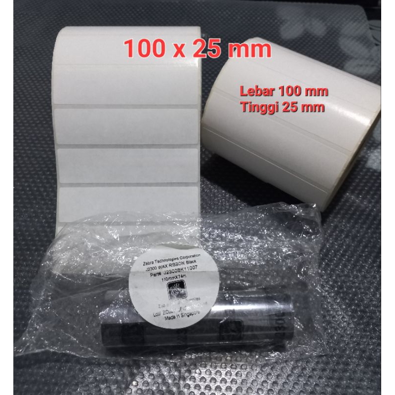 Jual Label Stiker / Label Printer Barcode Semicoated | Shopee Indonesia