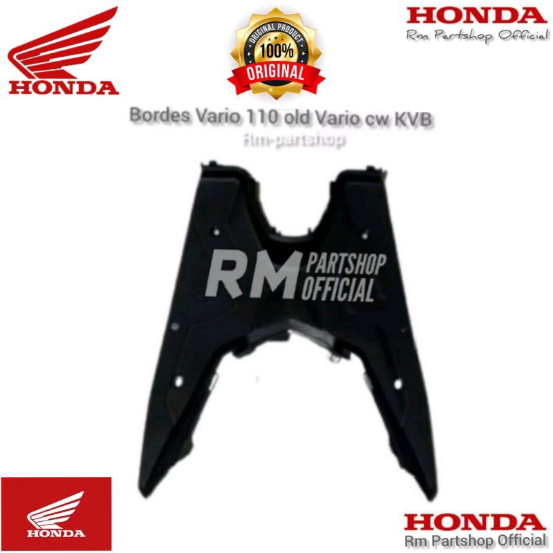 Jual step floor bordes pijakan kaki dek atas vario 110 karbu lama KVB | Shopee Indonesia
