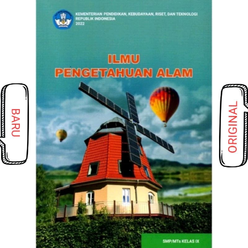 Jual Buku Paket IPA Ilmu Pengetahuan Alam kelas 9 IX 3 III SMP MTS Kementerian Kementrian ...