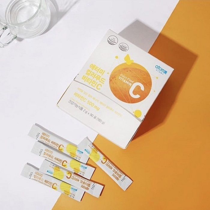 Jual 1 Box ( 90 sachet ) : ATOMY COLOR FOOD VIT. C 500mg for Immunity ...