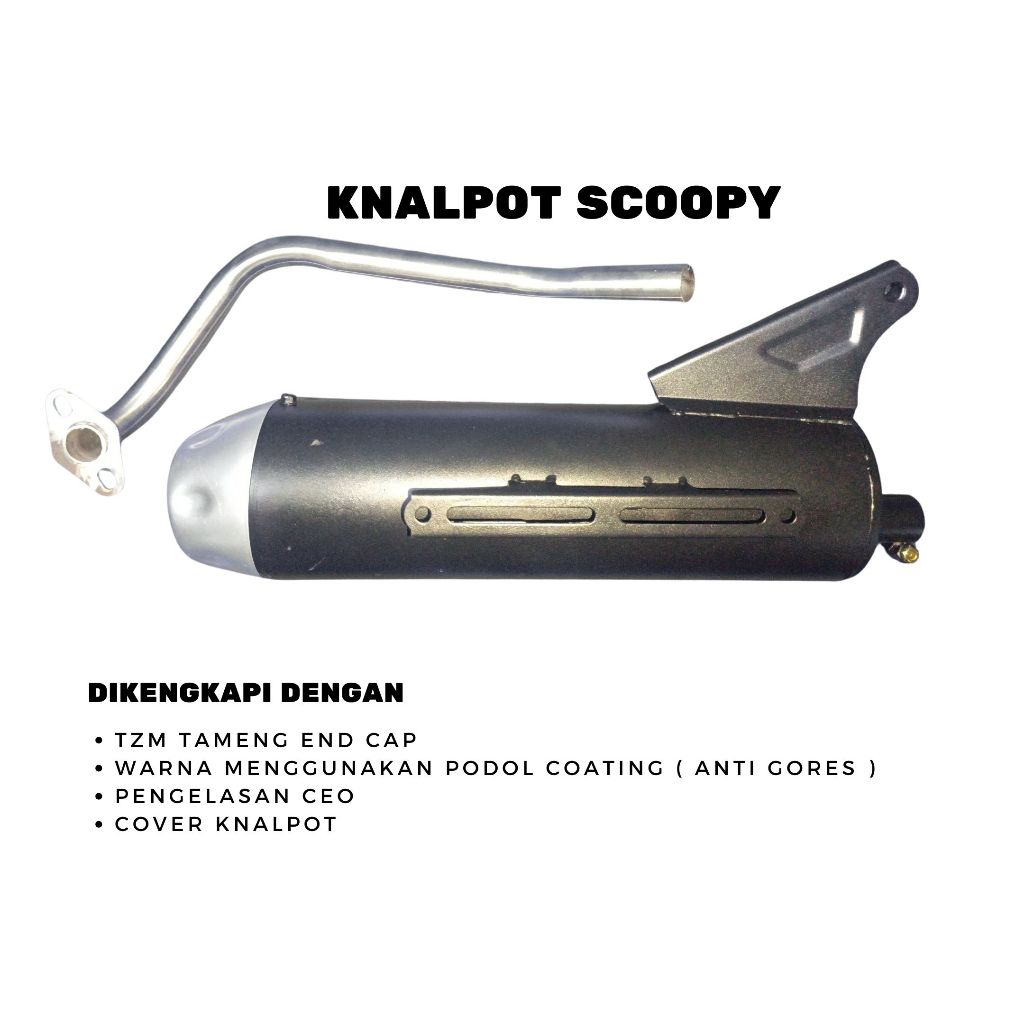 Jual Knalpot Standar untuk Semua Jenis Motor Matic Copy CMS & TZM Full ...