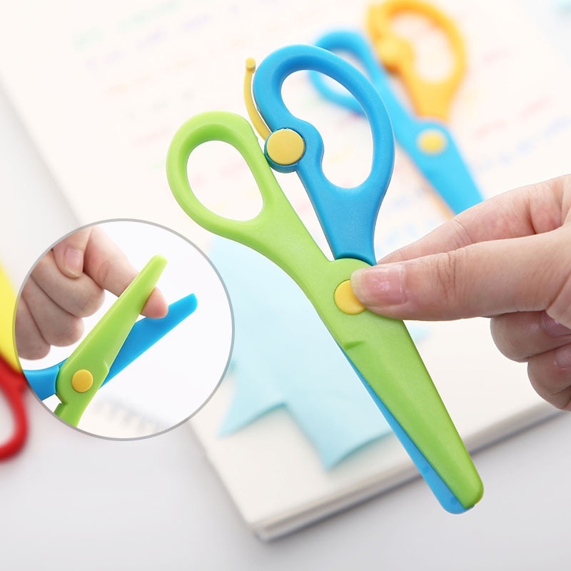 Jual GUNTING MINI AMAN UNTUK ANAK / PAPER SCISSORS FOR KIDS / GUNTING ...