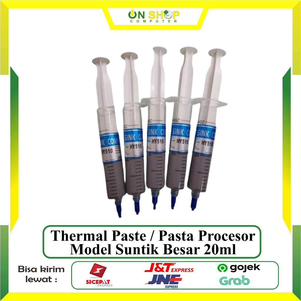 Jual Thermal paste 20ml / Pasta Processor Laptop PC / Pasta Suntik ...