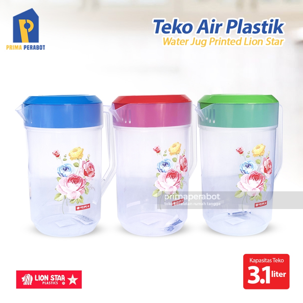 Jual Water Jug 3,1L Teko Ceret Air Plastik Premium Lion Star K-24 | Shopee Indonesia
