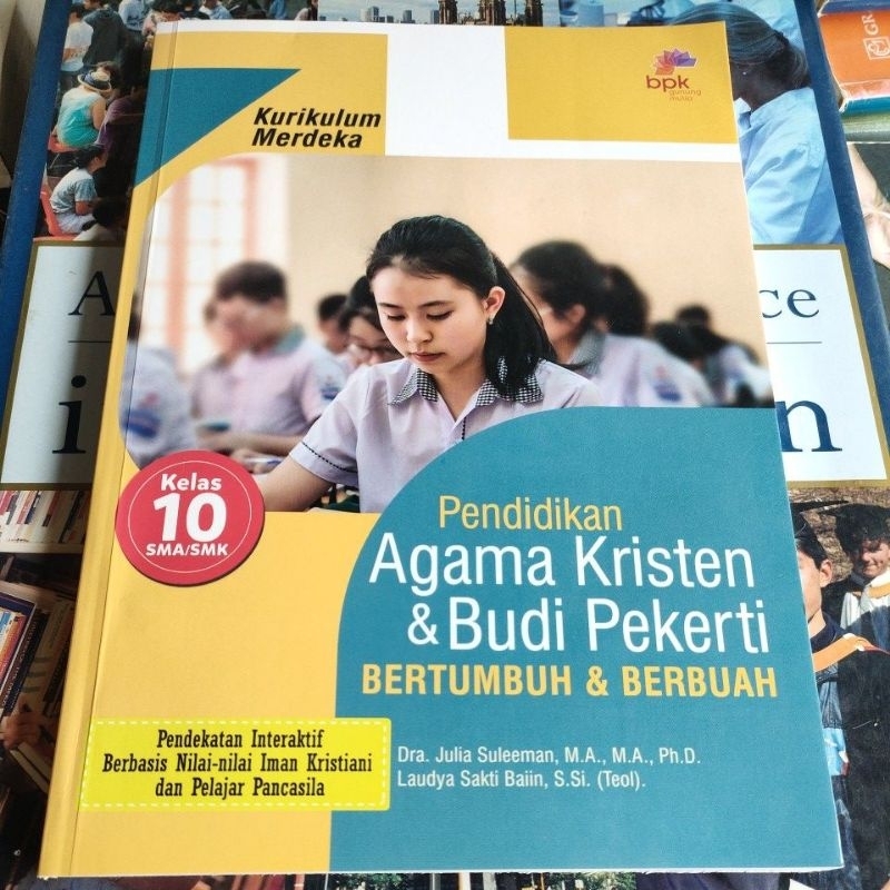 Jual Buku Pendidikan Agama Kristen dan Budi pekerti untuk SMA/SMK kls ...