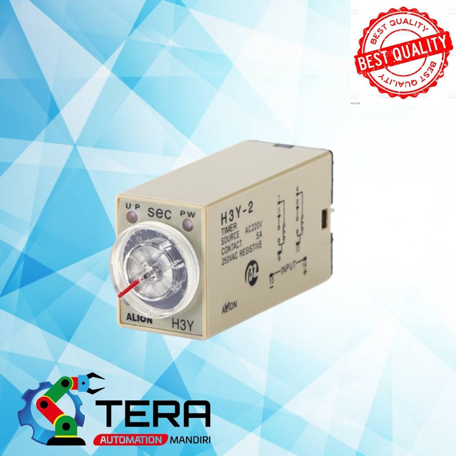 Jual H3Y-2 Delay Timer Relay 220VAC 60s READY STOK. | Shopee Indonesia
