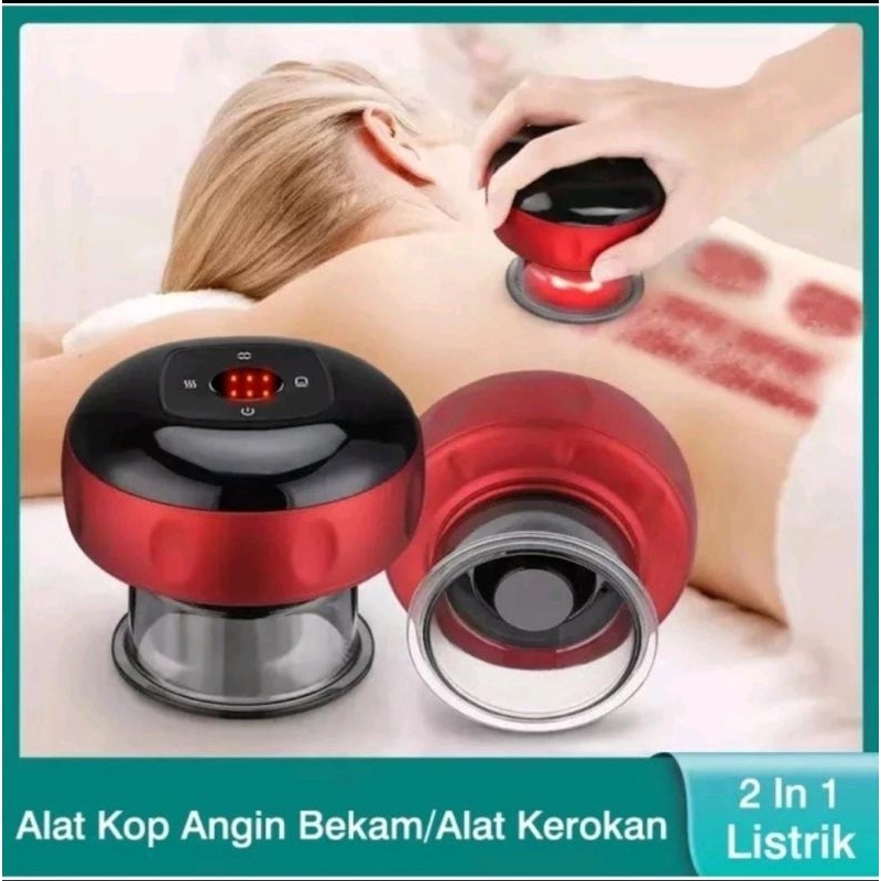 Jual Alat Bekam Elektrik Alat Kerokan 6 Percepatan untuk Terapi ...