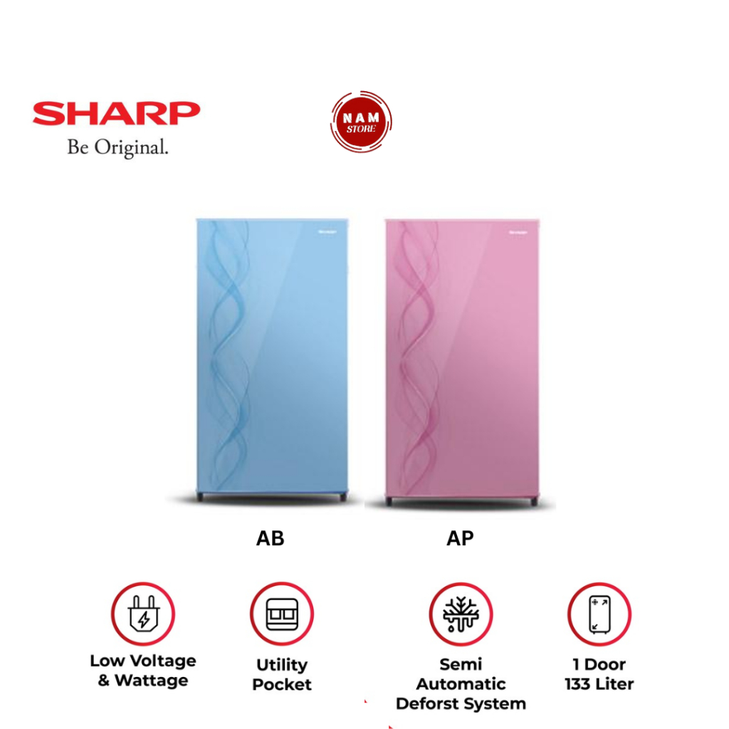 Jual Kulkas Sharp 1 Pintu SJ-N162D-AB/AP | NAM STORE | Shopee Indonesia
