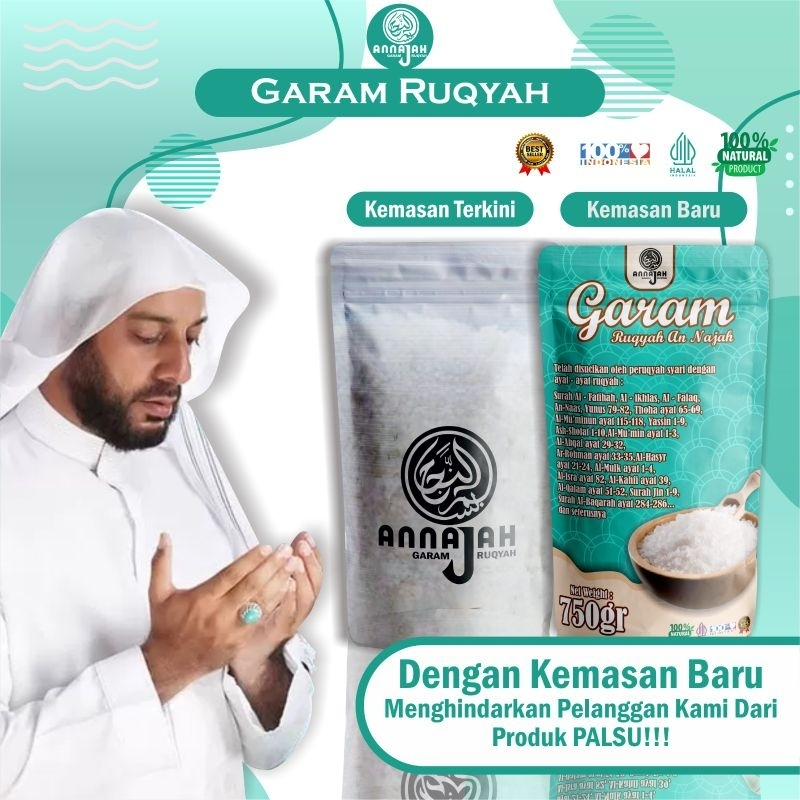 Jual Garam Ruqyah Annajah Original, Menetralisir Tempat Usaha | Shopee ...