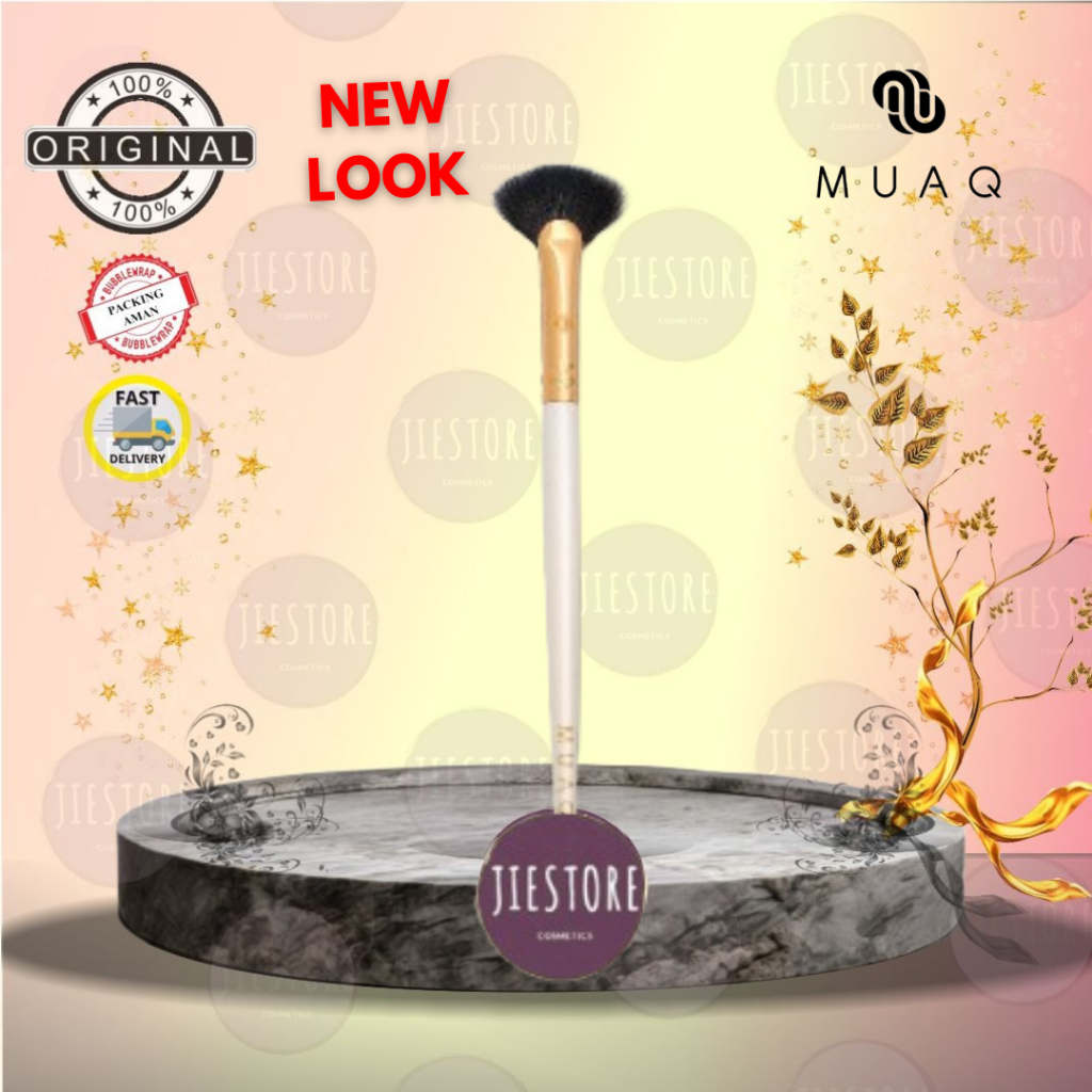 Jual MUAQ MINI FAN BRUSH (M322) | Shopee Indonesia