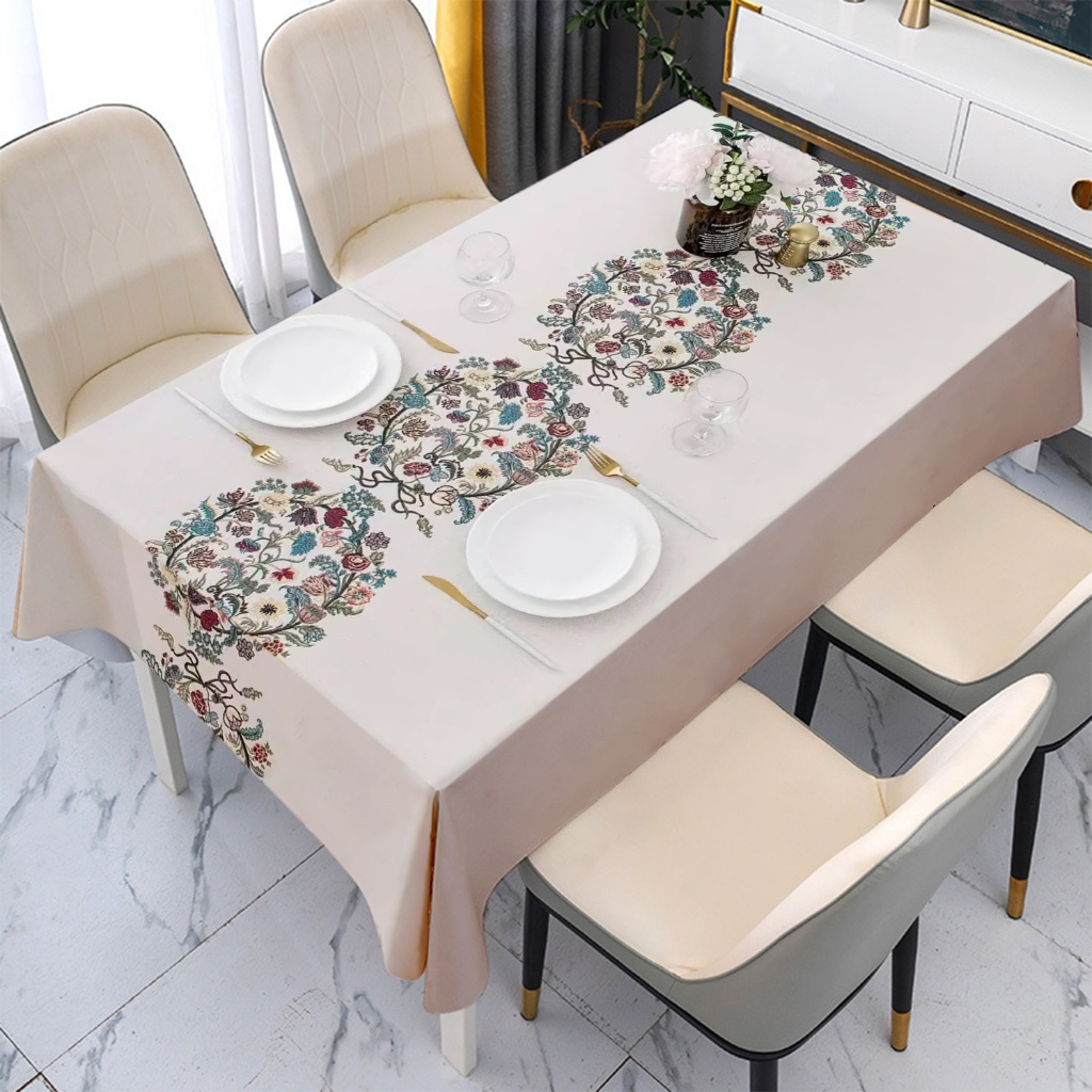 Jual Taplak Meja Makan PVC Anti Air berbagai Motif Menarik / Dining ...