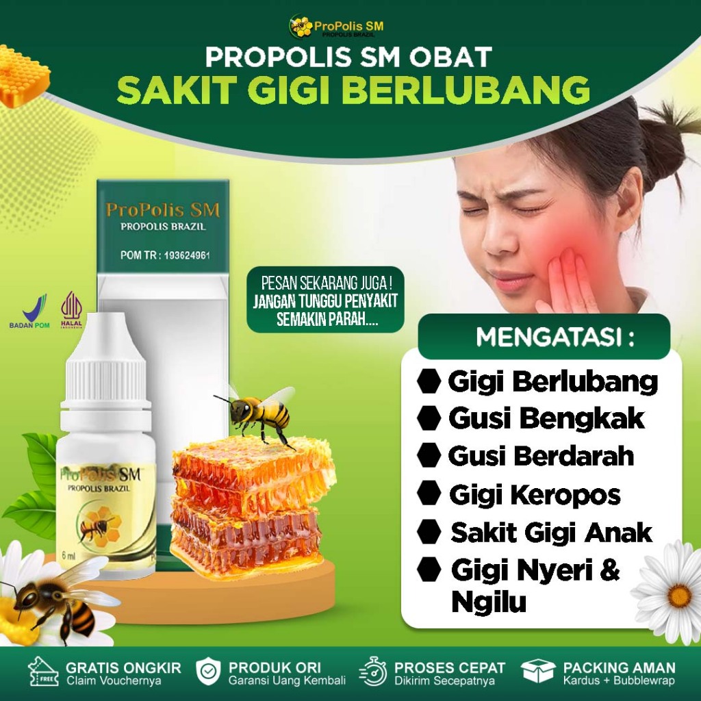 Jual Obat Sakit Gigi Berlubang Gusi bengkak Bau Mulut Sariawan Gusi Berdarah Anak Dan Dewasa ...