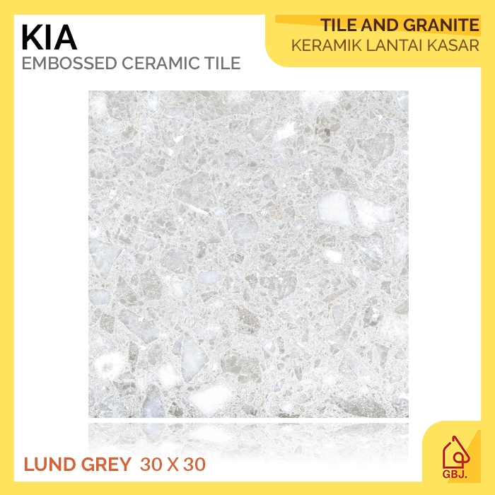 Jual KERAMIK KIA 30 X 30 LUND GREY MATTE / KERAMIK LANTAI MATTE KASAR ANTI SLIP | Shopee Indonesia