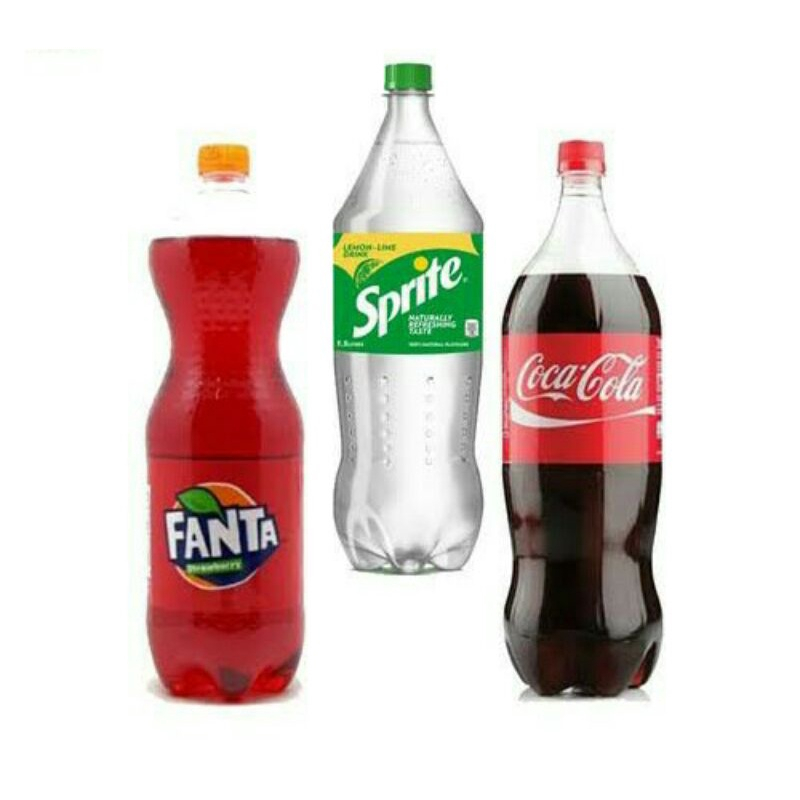 Jual FANTA / SPRITE / COCA COLA / SPRITE ZERO 1 LITER | Shopee Indonesia