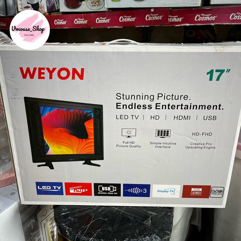 Jual TV DIGITAL WEYON 17 INCI (TANPA SET BOX) - TV WEYON 17 INCI ...