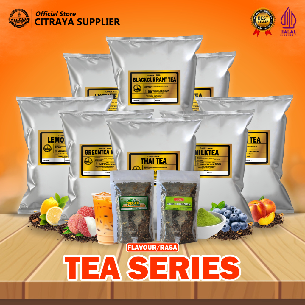 Jual BUBUK MINUMAN ANEKA RASA TEH TEA SERIES / SERBUK MINUMAN ANEKA ...
