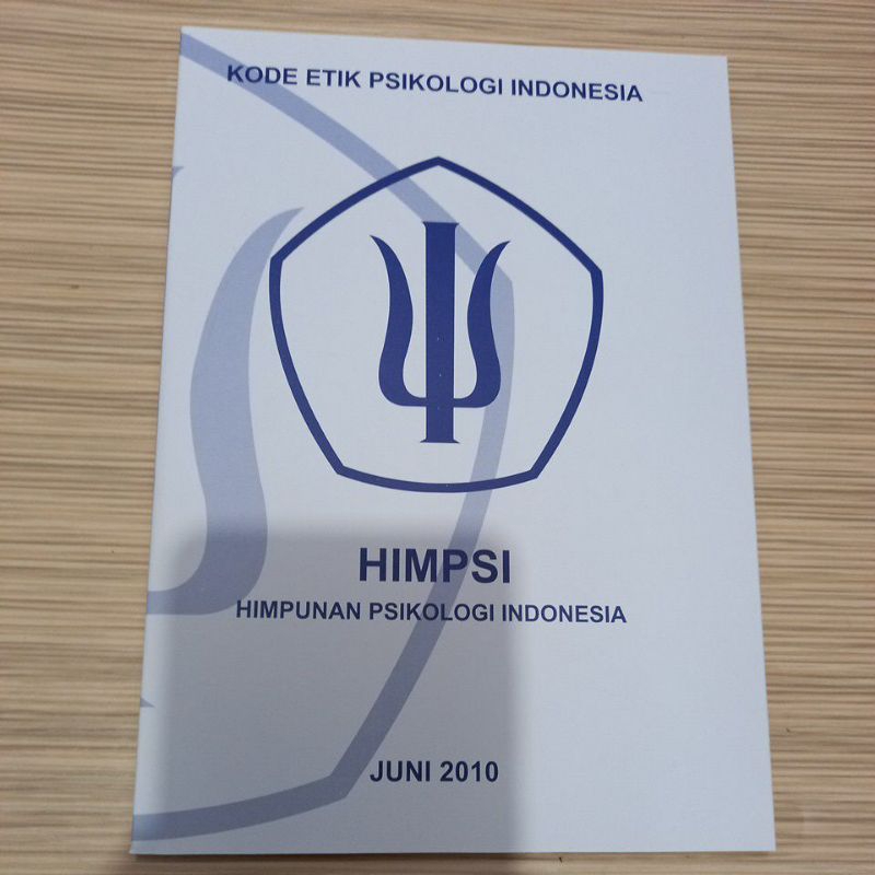 Jual KODE ETIK PSIKOLOGI INDONESIA (HIMPSI) | Shopee Indonesia