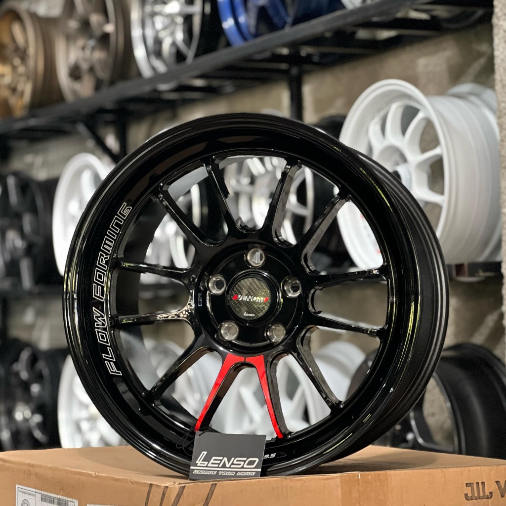 Jual velg lenso Venom 5 original Ring 18x9.5 H5x114.3 ET22 velg mobil r18 | Shopee Indonesia