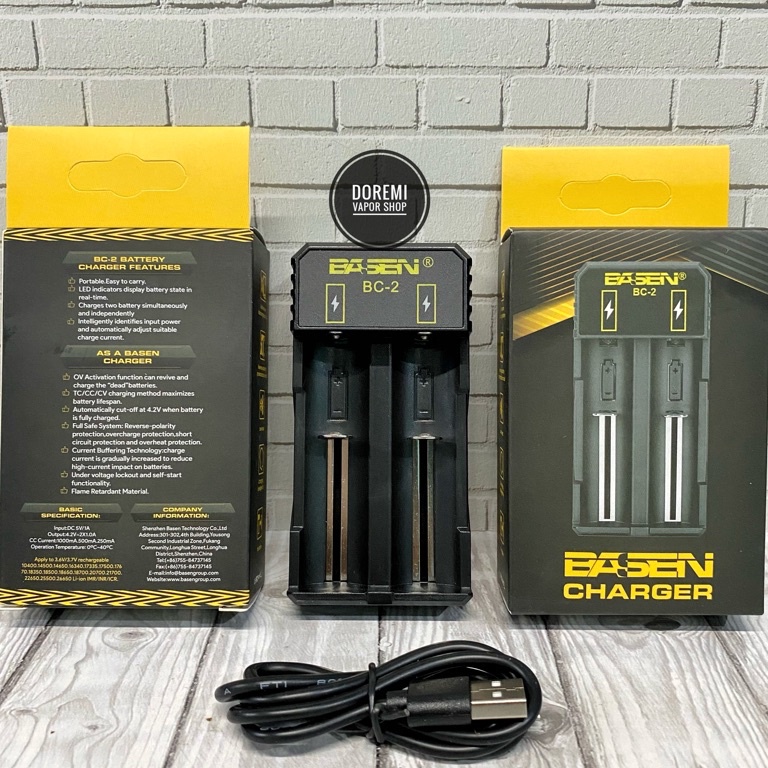 Jual Banyak Dipakai CHARGER BATERAI 2 SLOT BASEN BC2 ORIGINAL | Shopee ...