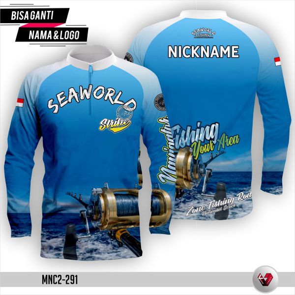 Jual Baju Mancing / Jersey Fishing Original Full Printing Free Custom ...