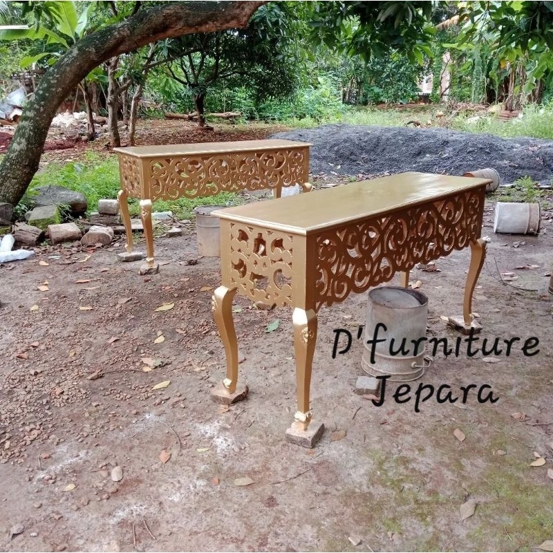 Jual meja catering, meja saji, meja domas pelaminan, meja akad, meja ...