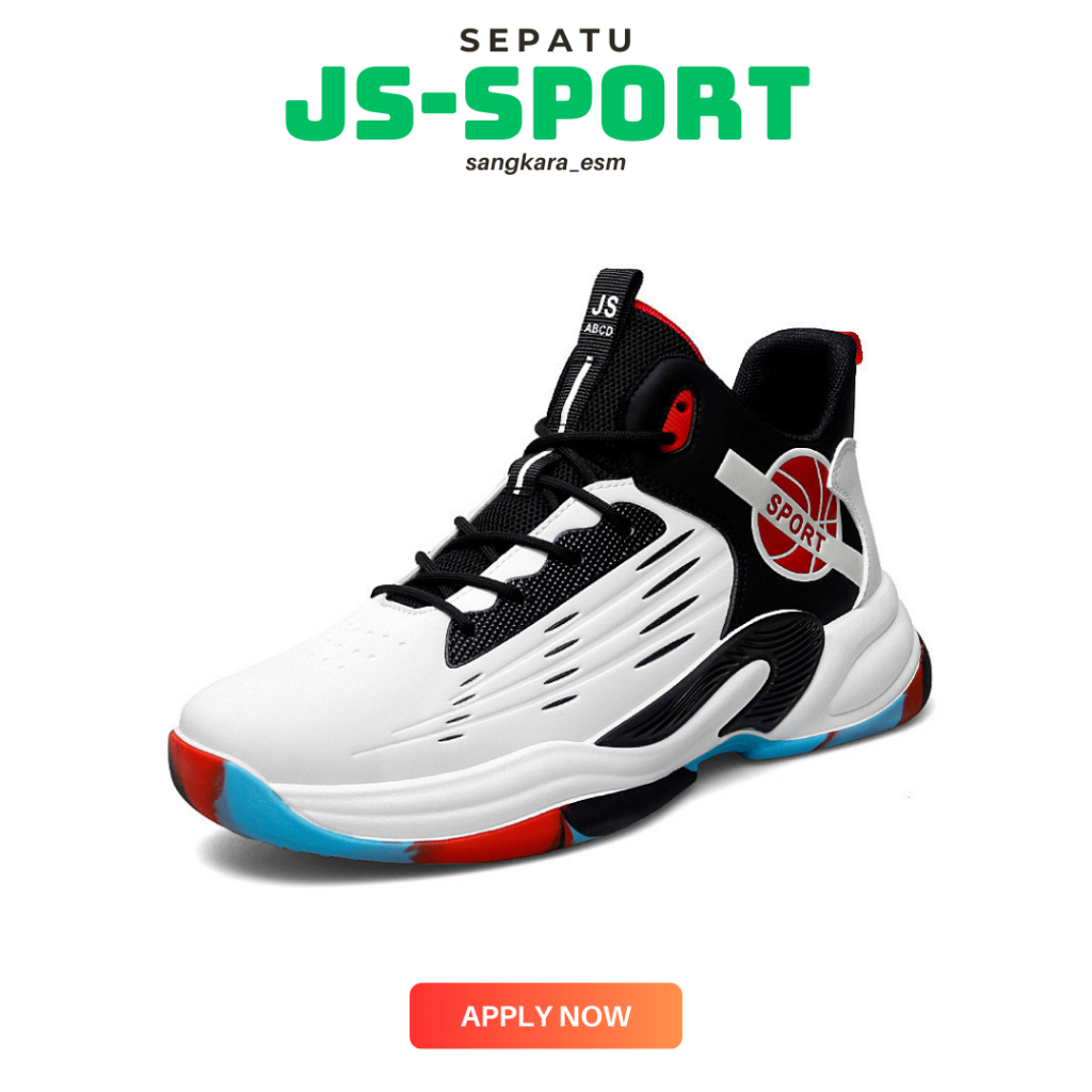 Jual Sport Shoe Sepatu Olahraga Basket Joging lari Senam JS-Sport Kuat ...