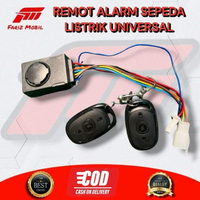 Jual Remote Alarm Sepeda Listrik Anti Maling / Skuter Listrik ...