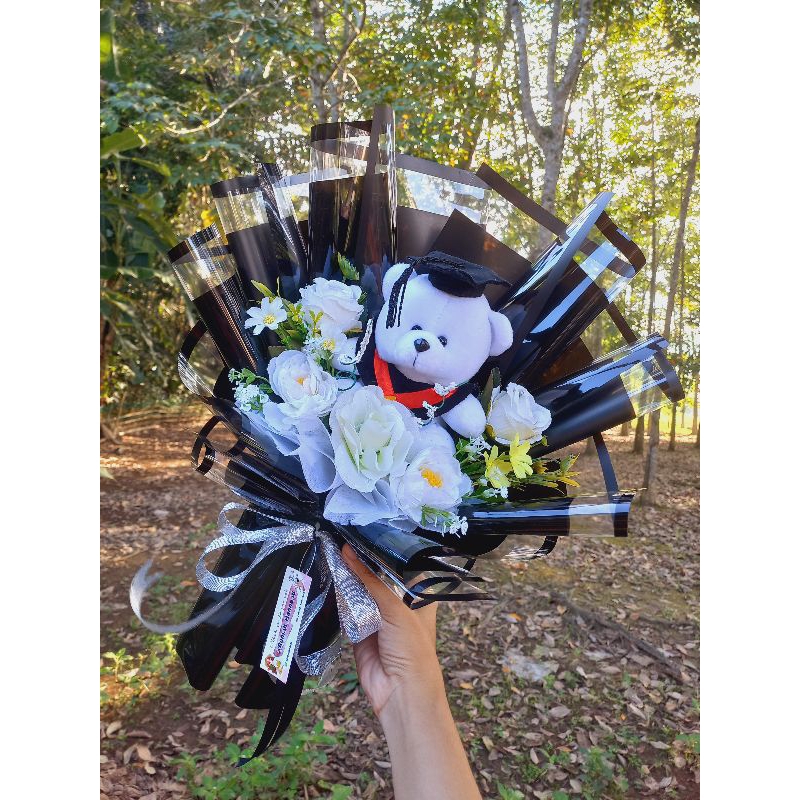 Jual Buket graduation (bisa request wrna) | Shopee Indonesia
