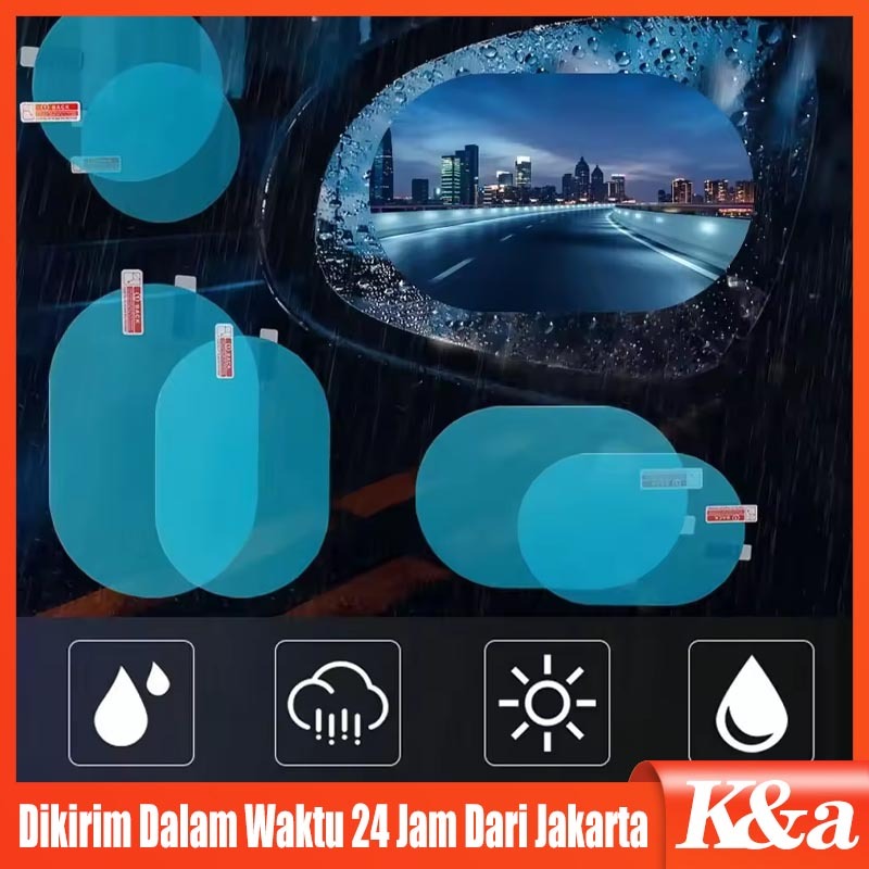 Jual 【2PCS】Stiker Kaca Mobil Anti Fog Spion Mobil Sticker Anti Embun ...