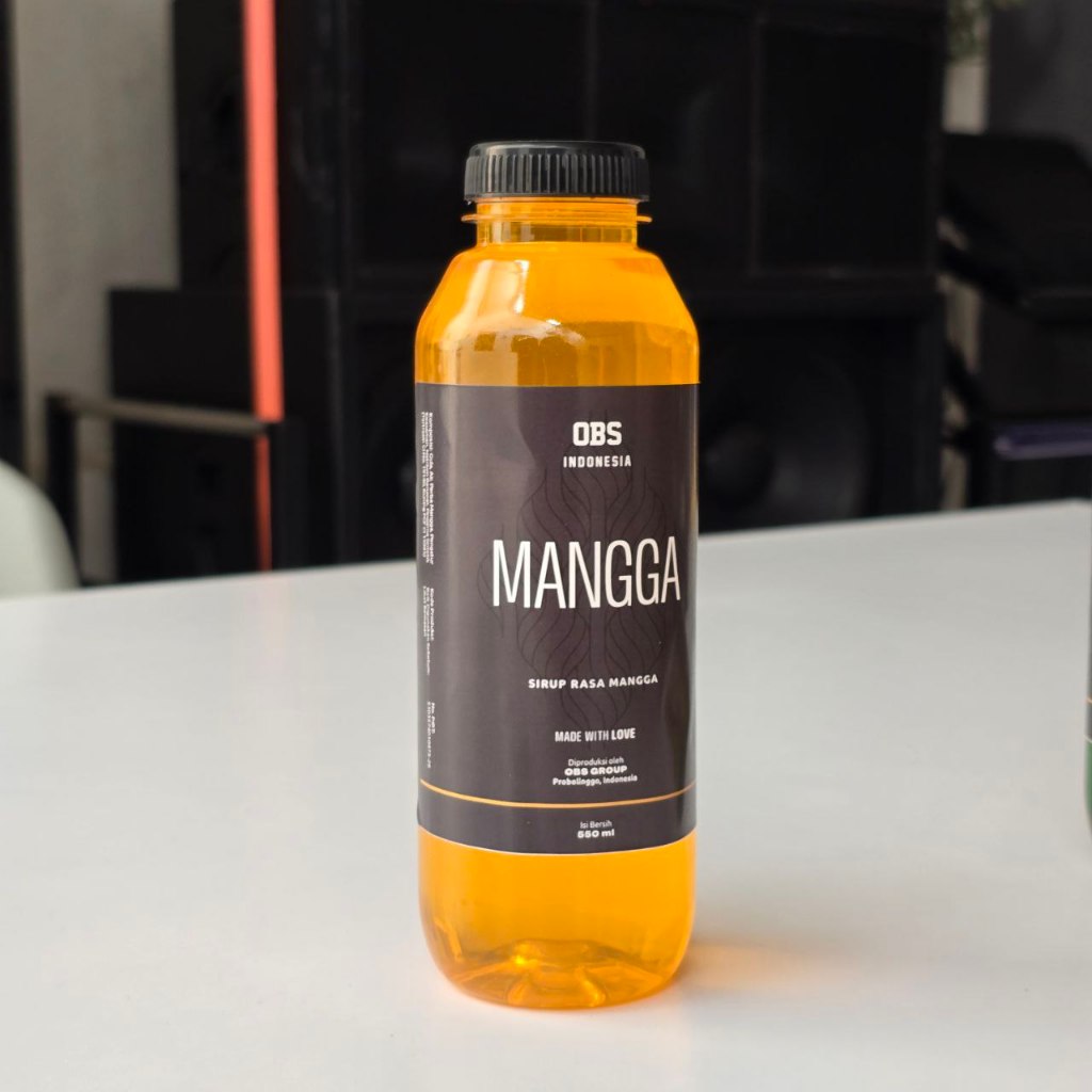 Jual Sirup Mangga OBS 550ml - OBS Syrup untuk minuman rasa Mangga ...