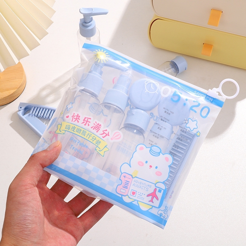 Jual Botol Travel Portabel Set 8in1 Wadah Isi Ulang Isi 8pc Botol ...