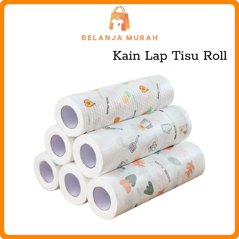 Jual BEM - TISSUE GULUNG TISU LAP MINYAK DAPUR / KAIN LAP TISSUE GULUNG ...