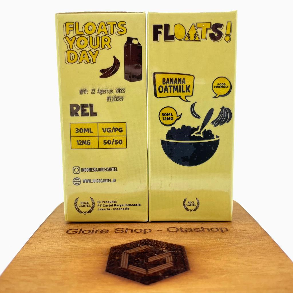 Jual SALT - Floats BANANA OATMILK 30ML by IJC Liquid Pisang Oat Milk ...