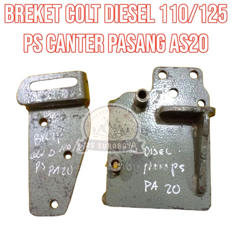 Jual Breket Canter Colt diesel 110 /120 ps Pasang Denso 10pa20 As20 Ac ...