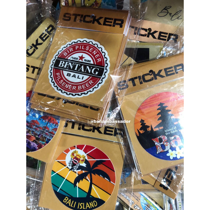 Jual STIKER BALI TEMPELAN OLEH-OLEH BALI | Shopee Indonesia