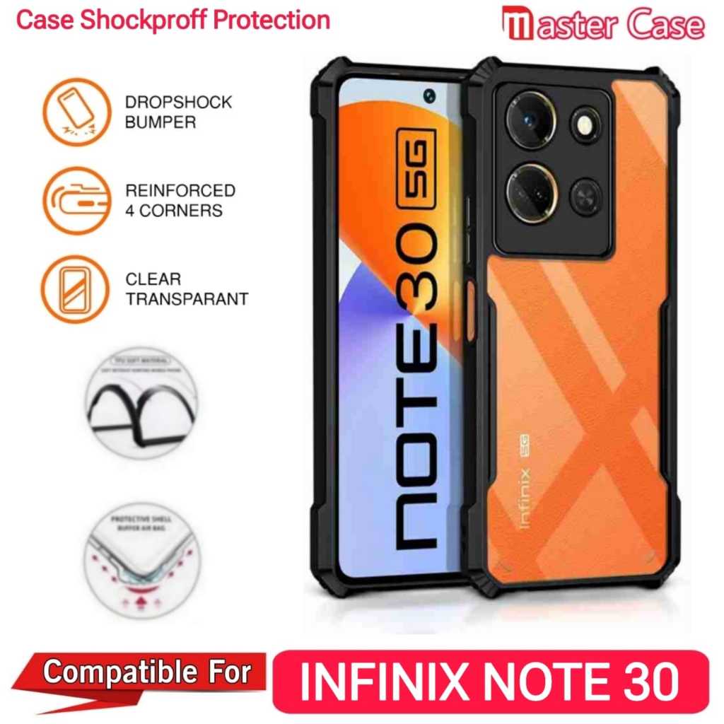 Jual Casing INFINIX NOTE 30 Shockproff Camera Protection Transparan ...