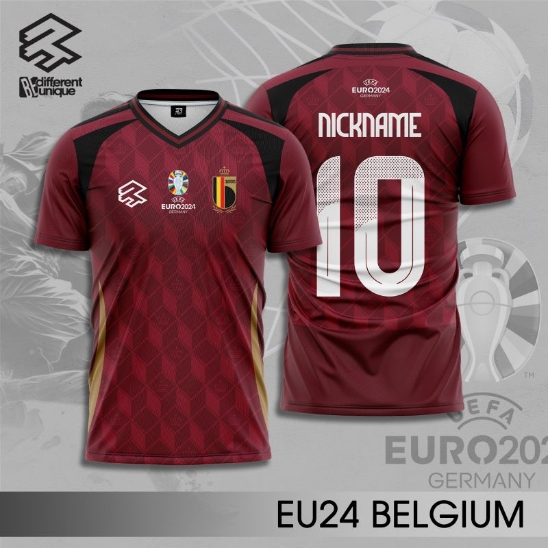 Jual Jersey Bola Fantasy UEFA 2024 Printing Premium Custom Nama EU24 ...