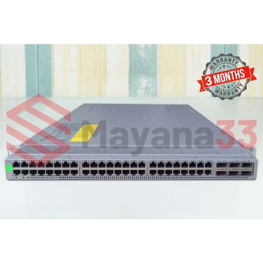 Jual Switch Cisco Nexus N9K-C93108TC-EX - Cisco Nexus 9000 Series 6 ...