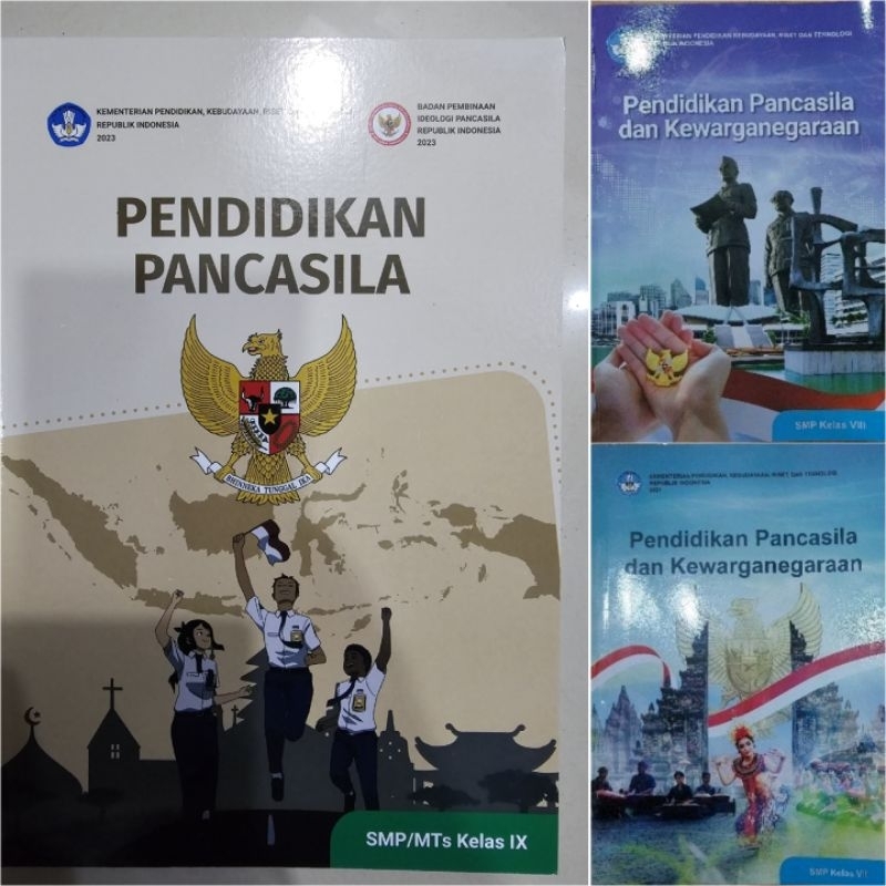 Jual PPKN Pendidikan Pancasila dan Kewarganegaraan SMP kelas 7 8 9 Kurikulum Merdeka Kemendikbud ...
