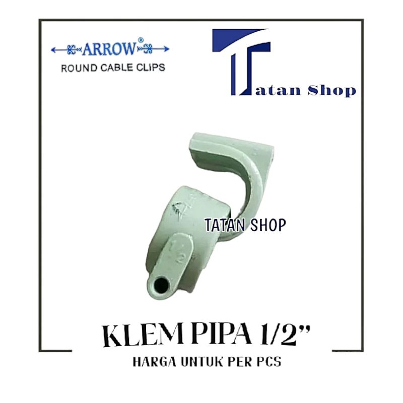 Jual KLEM PIPA 1/2 INCH - ARROW (HARGA PER PCS) | Shopee Indonesia