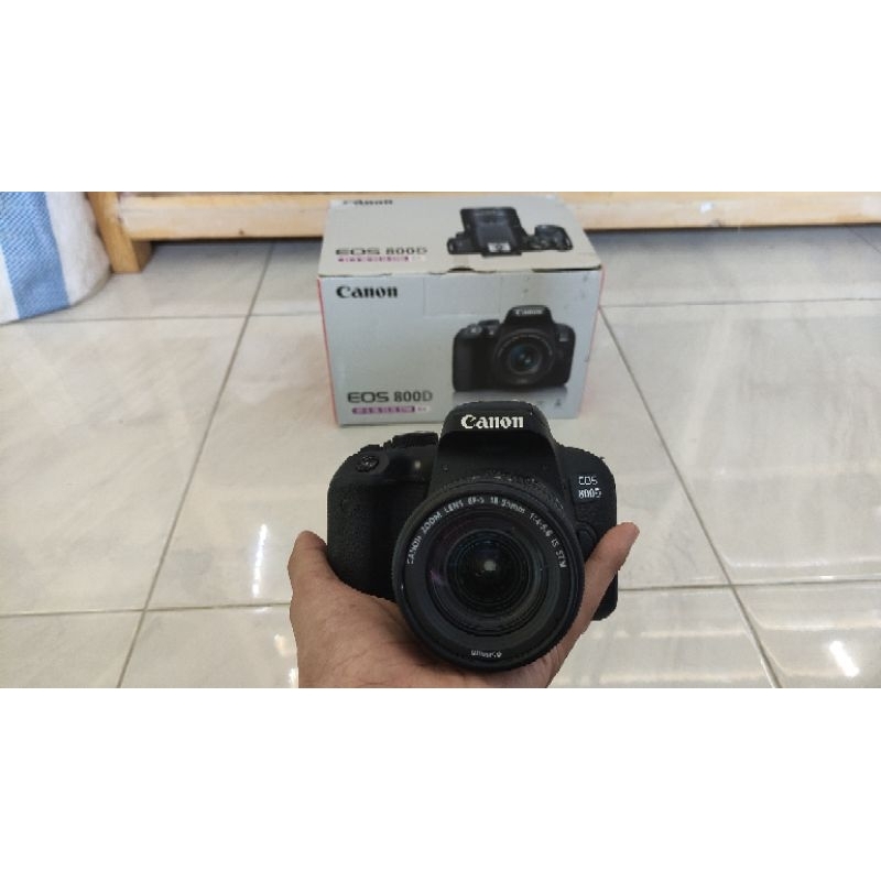 Jual Kamera DSLR For Content Videografi - Canon 800D + Lensa Kit IS STM ...