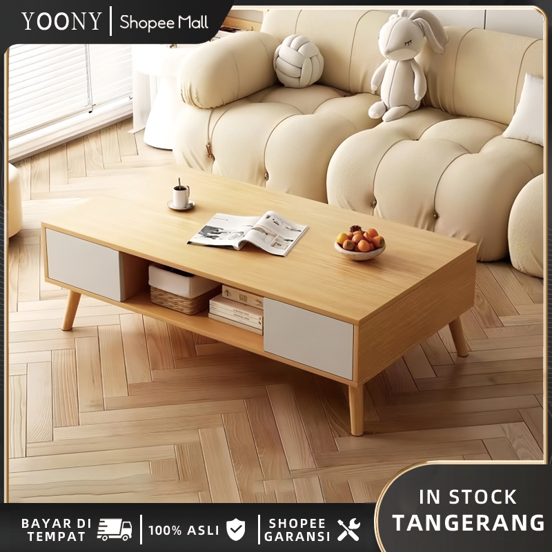 Jual YOONY Meja Kopi Meja Tamu Meja Sederhana Meja Multifungsi Meja ...
