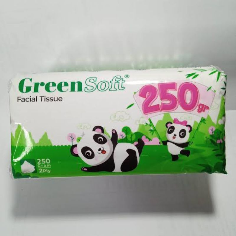 Jual TISU GREEN SOFT PANDA 250 SHEET PALING MURAH HARGA PER 1 PCS ...