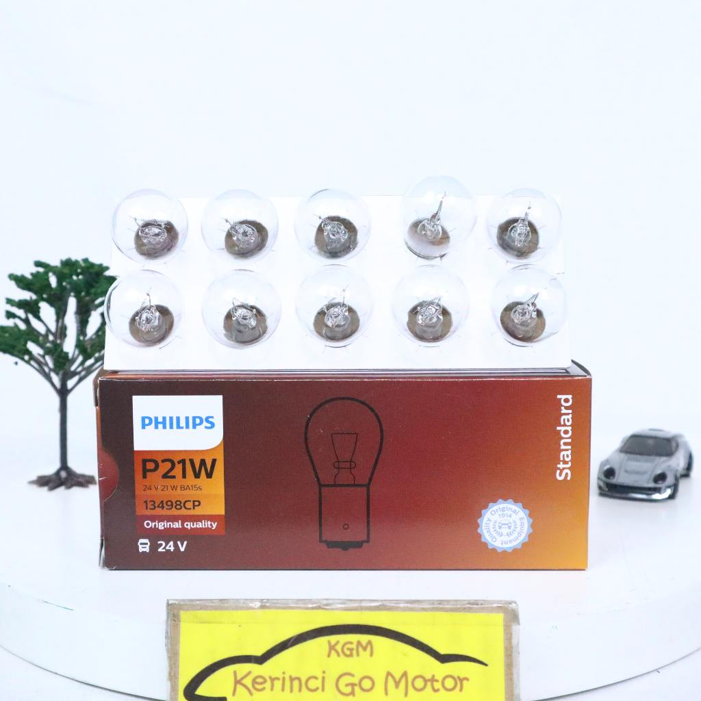 Jual Philips P21W 24 Volt 21 Watt 13498CP Bohlam Sein Kaki 1 Besar ...