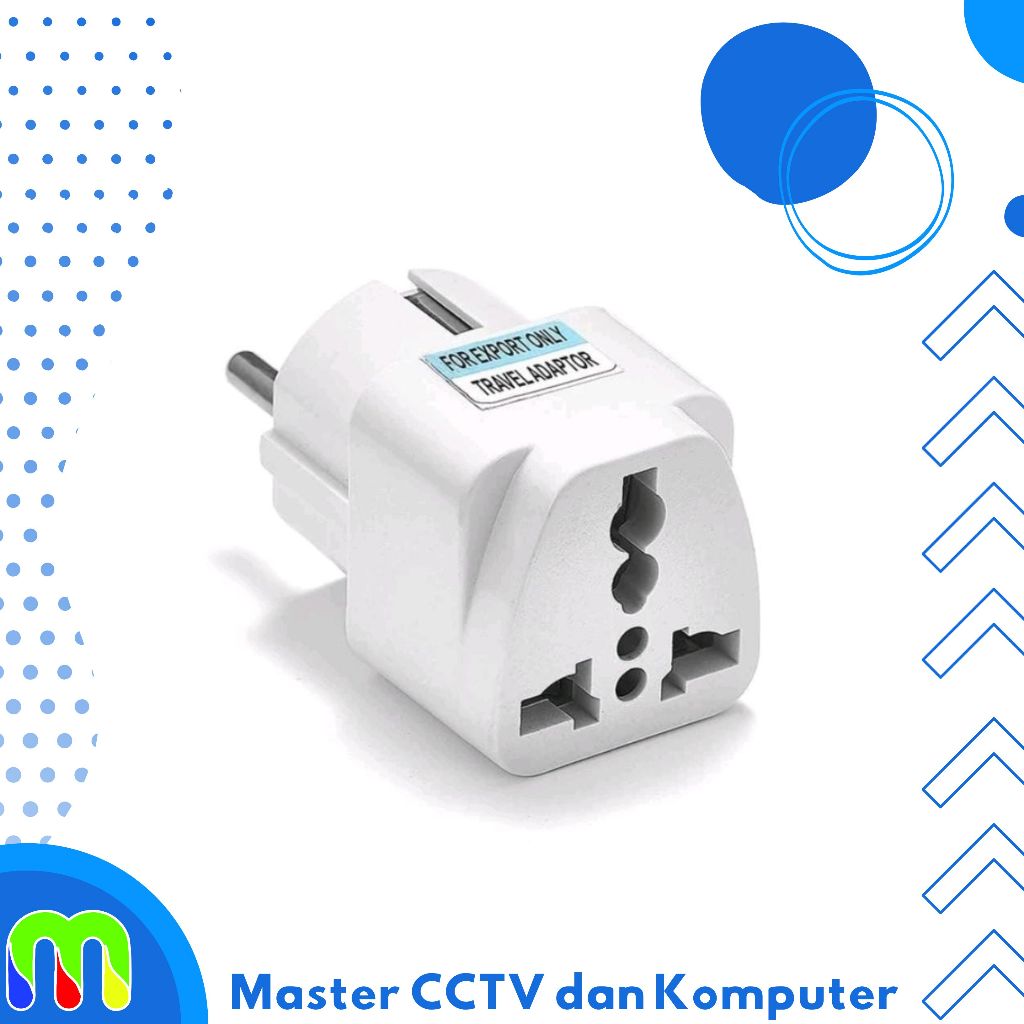 Jual EU PLUG Adapter to US UK Plug Converter Colokan Indonesia | Shopee ...
