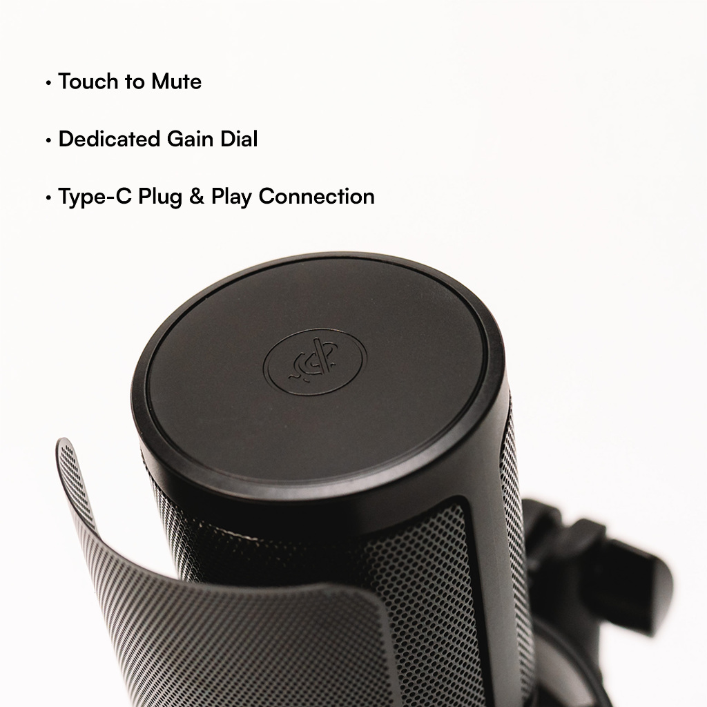 Jual PODIUM C Condenser Microphone Type-C USB by Press Play | Shopee ...
