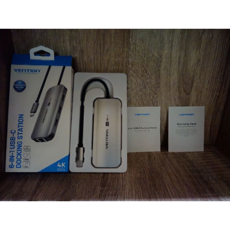 Jual Vention Adapter Type-C to HDMI Thunderbolt USB Hub Docking Station ...